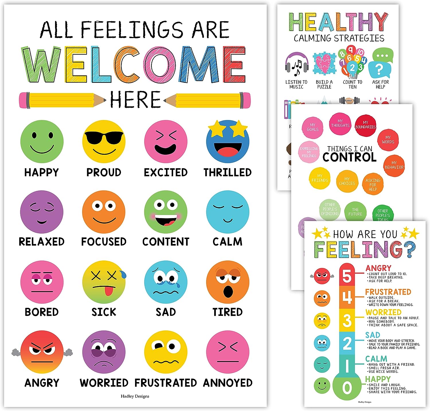 Zones of Regulation Posters For Classrooms - Educators Technology