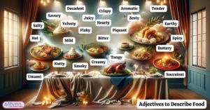60 Adjectives to Describe Food - Educators Technology