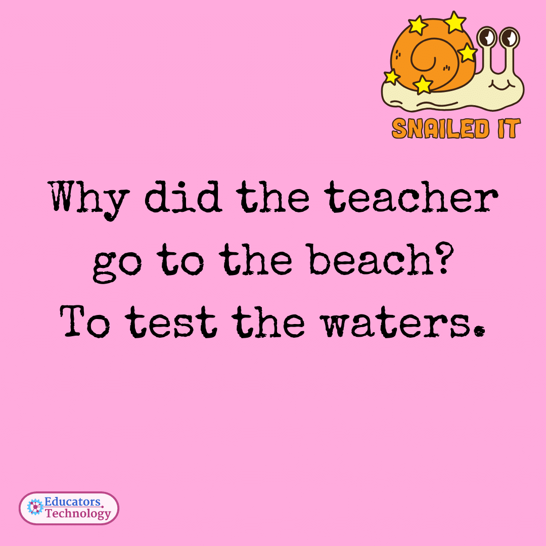 School Appropriate Jokes - Educators Technology
