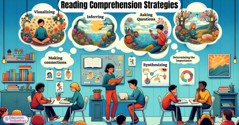 6 Important Reading Comprehension Strategies - Educators Technology